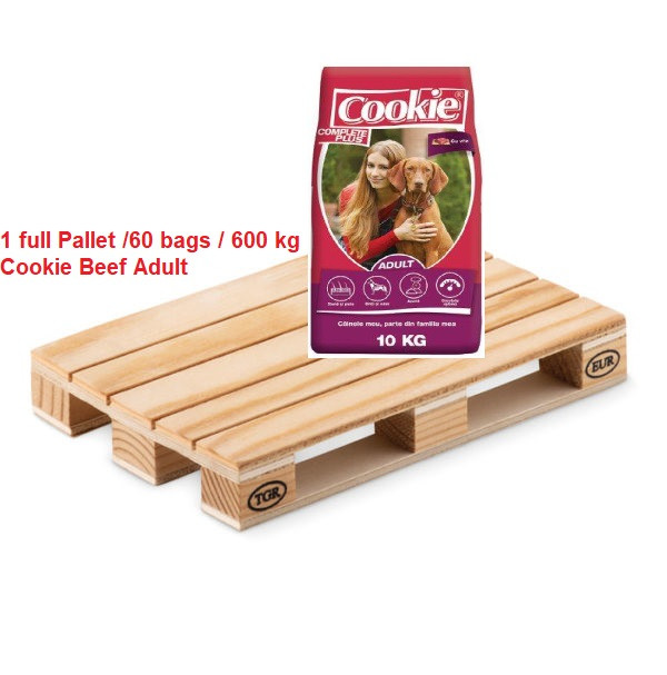 1 Pallet Cookie Complete Beef 600 kg_Scooby's Shelter :: Paws Hope